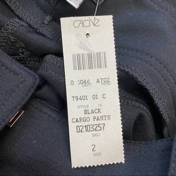 Cache | Pants & Jumpsuits | Cache Black Cargo Pants | Poshmark